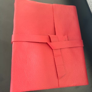 Large Leather Bound Book A4, Large Leather Sketchbook Personalized ...