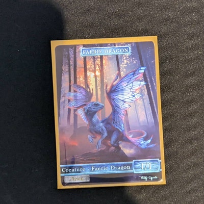 3x Faerie Dragon Custom Altered Tokens - Etsy
