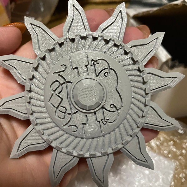 Dnd Holy Symbol of Ravenkind Amulet Emblem Necklace NO CHAIN Curse of ...