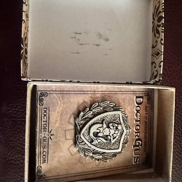 Mermaid Heraldic Badge - Heraldry Cosplay Pin - Handcrafted Pewter ...