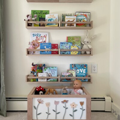 Baseball Toy Chest Boy's Room Toy Storage Nursery - Etsy