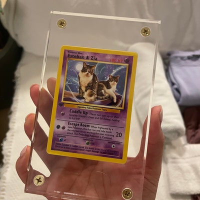 Custom Pokémon Card From PHOTO - Etsy