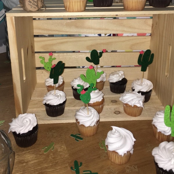 Cactus Confetti, Cactus Party Decor, Taco Party, Fiesta Party, Glitter ...