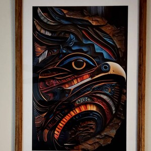 Hoku the Hummingbird, Indigenous Art, Tribe Art, Tlingit Art, Native ...