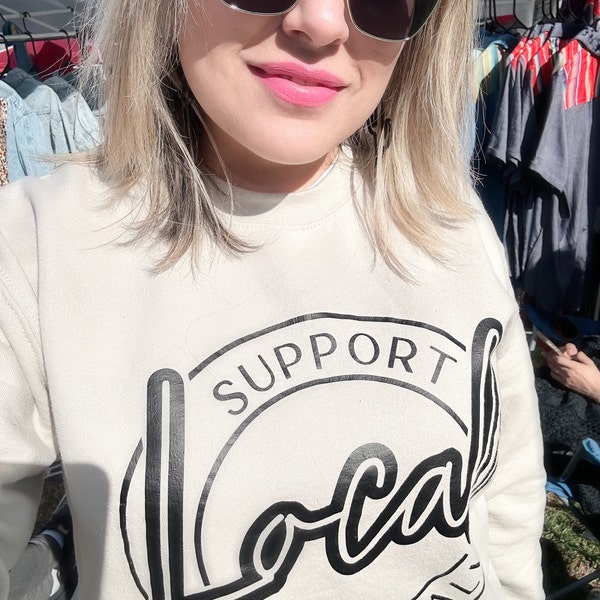 Support Local SVG | DFX | PNG | Shop Small Svg | Support Small Business ...