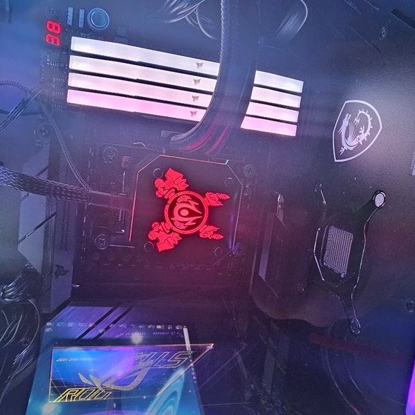 Custom AIO Covers for Corsair Icue ELITE CAPELLIX (h100i, H115i, H150i ...