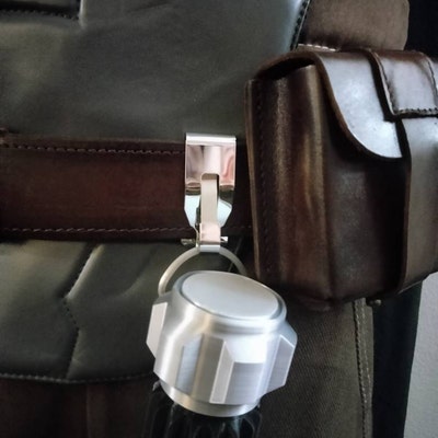 The Secure Belt Clip Lightsaber D-ring Clip silver or Black - Etsy