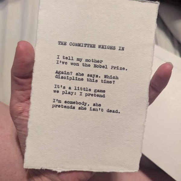 Custom Screenplay Title Page Hand Typed on Cotton Paper and ...