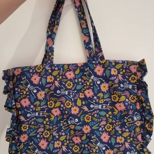 Ruffle Big Shoulder Bag, Shopper Bag Sewing Patternojbg0001 PDF A0,A4 ...