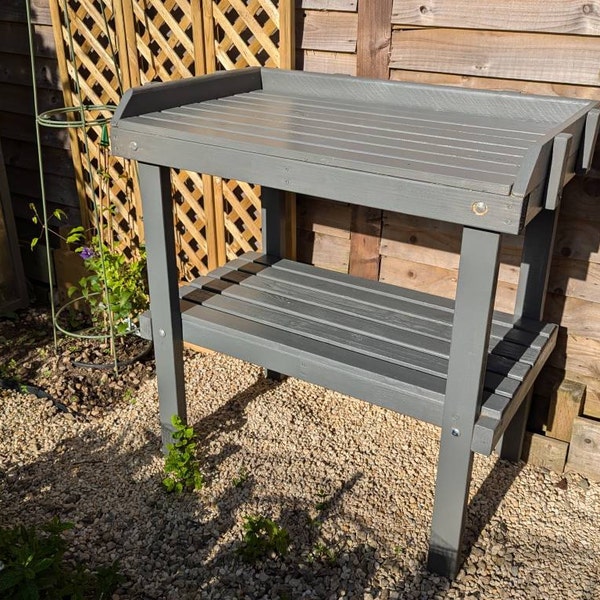 Deluxe Artisan Potting Table - Etsy UK