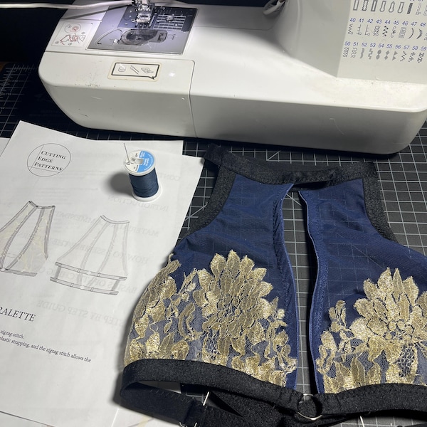Bralette Sewing Pattern | Bra Sewing Pattern | Lingerie Pattern ...