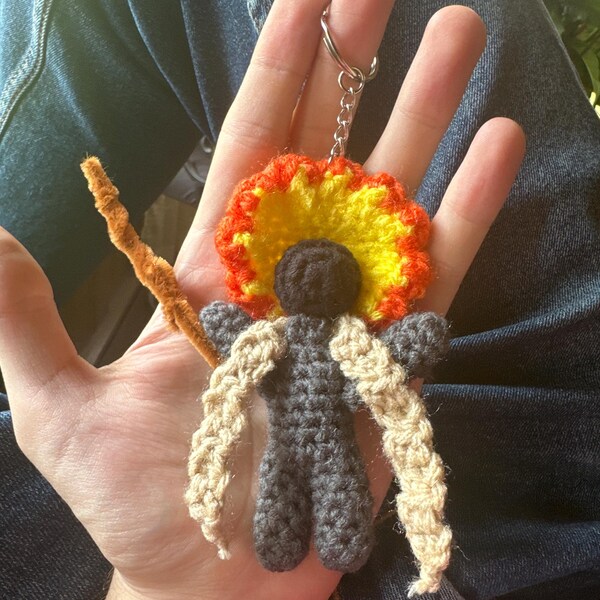 Crocheted Masked COD Keychains - Etsy