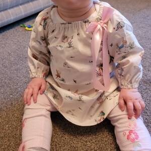 Exclusive Peter Rabbit Baby Toddler Little Girl Dress 100% | Etsy