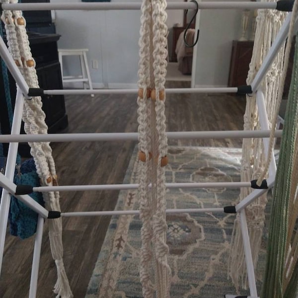 PURE WHITE Macrame Cord 3mm Cotton Rope 284 Yd. Coloured Cotton String ...