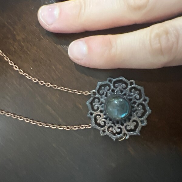 Mega Copper Quartz Crystal and Malachite Wand Magic Wand Wiccan Witch ...