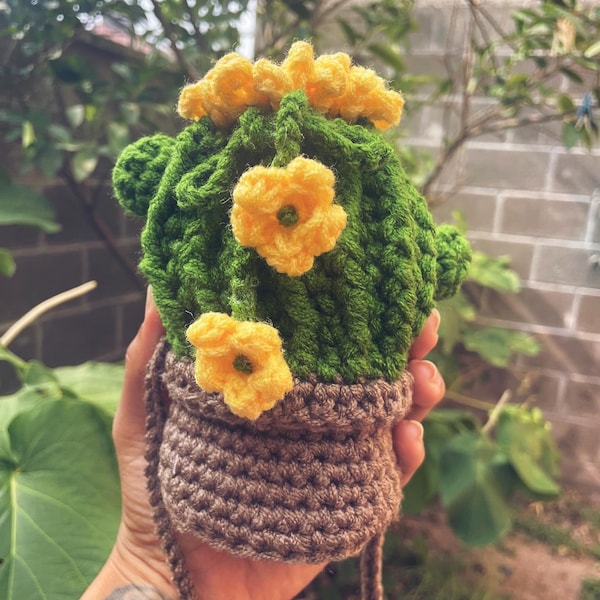 Pattern:crochet Cactus Bag Pattern,amigurumi Cactus Purse PATTERN - Etsy