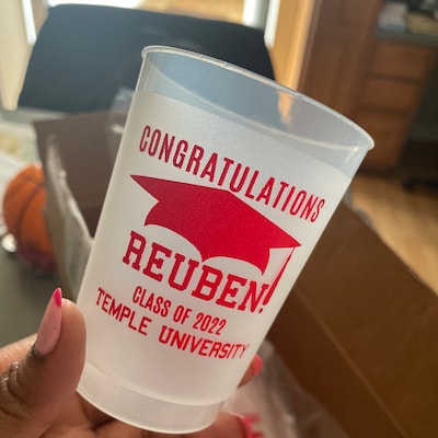 Graduation Party Cups, Custom Graduation Cups, Personalized Party Cups ...