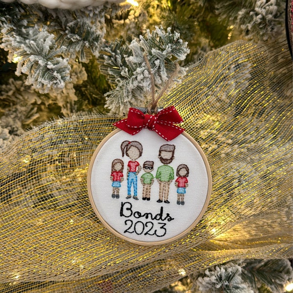 Personalized Family Christmas Ornament Keepsake Holiday Ornament - Etsy