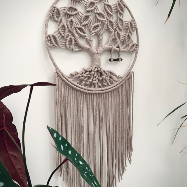 Macrame Tree of Life,boho Decor,handmade Dreamcatcher,large Macrame ...
