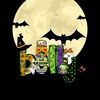 Halloween Doodle Letters With Clip Art PNG Files, Make Your Own Name ...