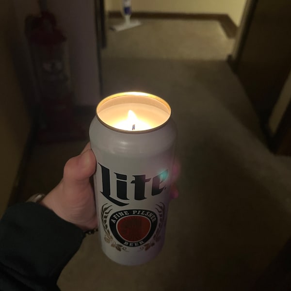 Modelo Beer Can Candle, Scented Soy Wax Candle, Handmade Candle ...