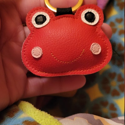 Cute Bird Keychain, Bird Bag Charm, Faux Leather Animal Keychain, Lucky ...