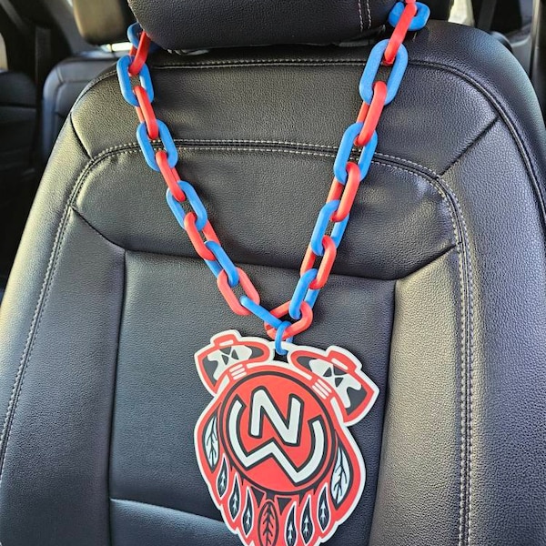 BIG CHAIN Sports Logo Necklace, Turn Over Chain, Player of the Game ...