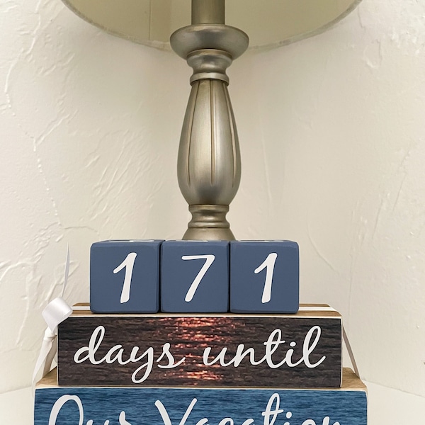 Cruise Vacation Countdown, Days Until, or Optional (weeks Until), Our ...