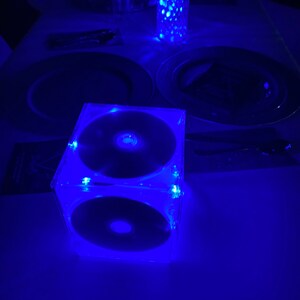 CD Case Centerpiece, CD Centerpiece, Lamp or Nightlight. 80's/90's or ...