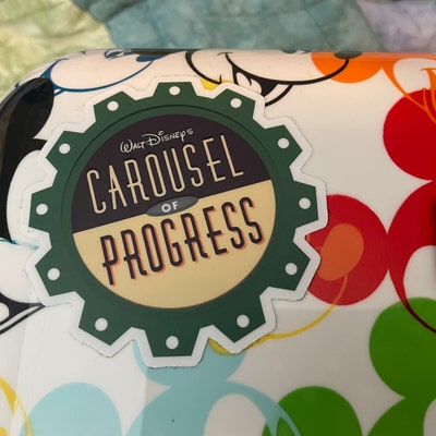 Walt Disney's Carousel of Progress Sticker, Magic Kingdom Sticker ...