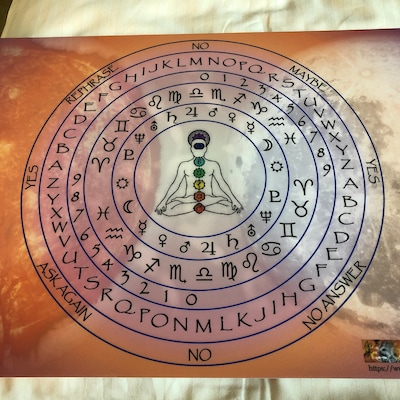 Printable Pendulum Mat Digital Download for Your Own Pendulum Mat ...