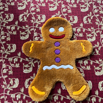 Handmade Lemon Rug, Hand Tufted Rug, Lemon Slice Rug, Small Rug ...