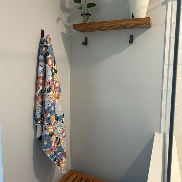 Corner Shelf Bracket for Floating Shelves, Many Sizes, Metal Support ...