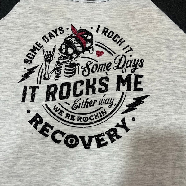 Recovery Svg, Some Days I Rock It Some Days It Rocks Me Svg, Sobriety ...