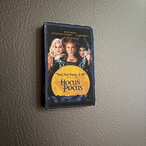 Retro VHS 90's Movies Mini Magnets Classic Cult Movies VHS Tape Covers ...