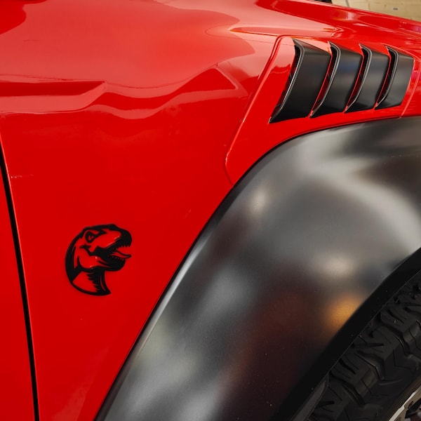 Angry Goat Car Emblem Badge Custom Red Black New - Etsy