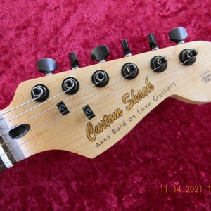 CUSTOM Vintage Style Guitar and Bass Waterslide Headstock | Etsy