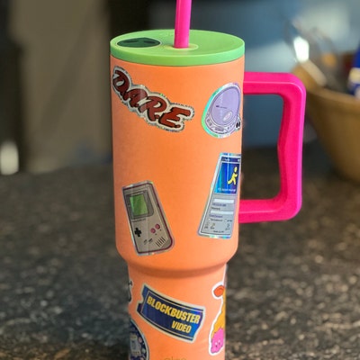 90's Holographic Mini Sticker Pack 9 Sparkly Sticker AOL Sticker D.A.R ...