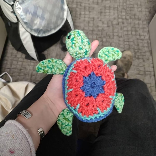Foldable Turtle Bag - PDF Crochet Pattern - Etsy