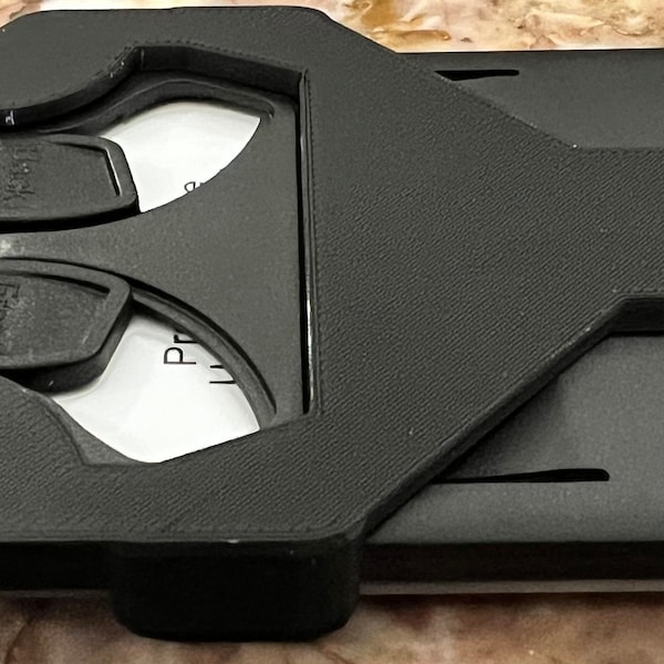 3D Printed RSA ID Token Holder With Brady Triple Badge Holder - Etsy