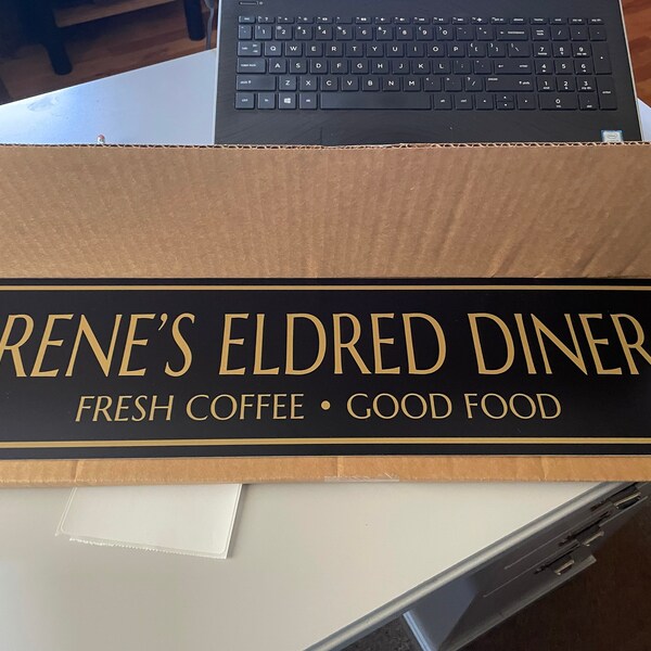 Cafe Sign, Personalized Fresh Coffee Good Food Sign, Custom Barista ...