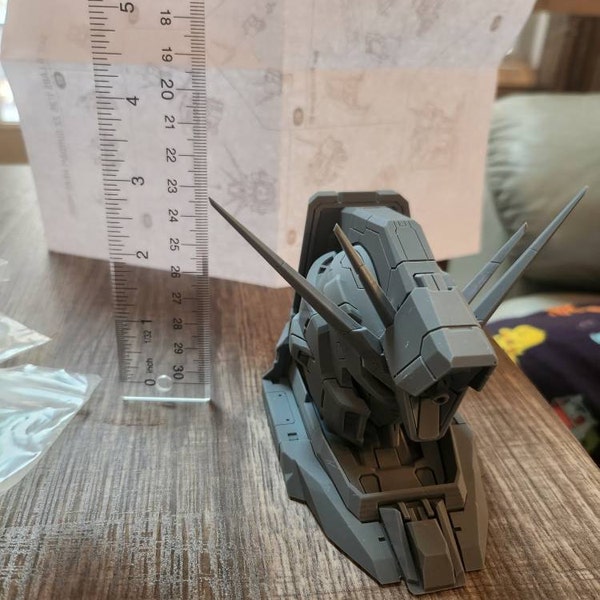 1/35 ZZ Gundam Head 3d-printed Resin Model - Etsy