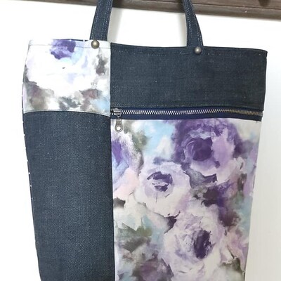 The Urban Tote Bag Minimalist Design With 2 Options Quick Sew ...
