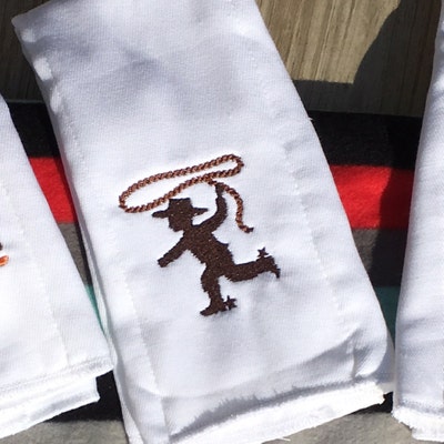 Cowboy Kid With Lasso Fill Embroidery Design Pattern 3,4,5,6 Inches ...