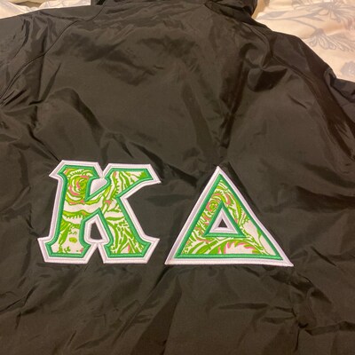 Delta Zeta Sorority Rain Jacket - Etsy