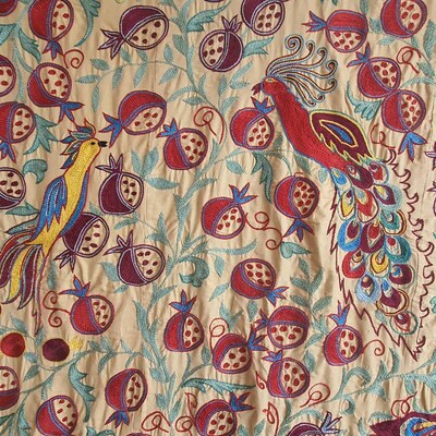 Antique Rare Handwoven Embroidered Cape Paranja Uzbek Chapan Handvoven ...