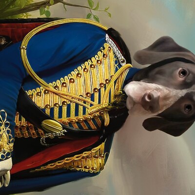 Custom Royal Pets Portrait, Group Fish Portrait, Gift for Fish Owner - Etsy