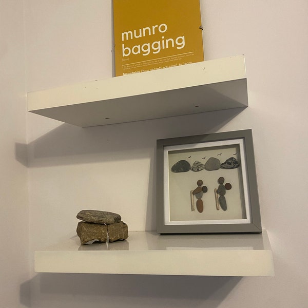 Munro Bagger Mountain Climber Unique Beautiful Gift Frame Art Mountains ...