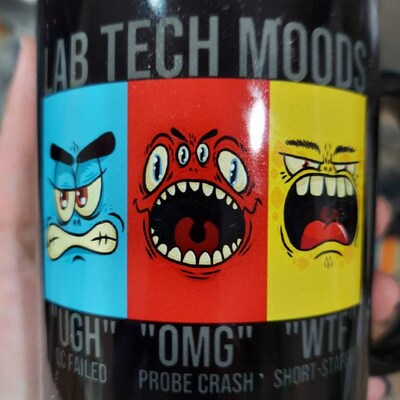 LAB TECH COFFEE Mug, Fun Lab Tech Gift,medical Lab Scientist Mug, Lab ...