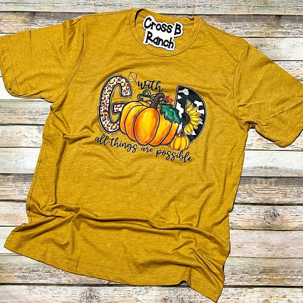 With God All Things Are Possible Fall Pumpkins Download, Pumpkin, Fall ...